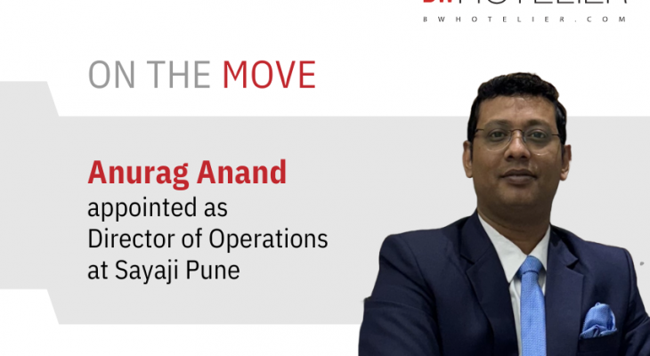 Anurag Anand appointed as Director of Operations at Sayaji Pune - BW Hotelier